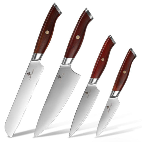 Forged 3-delige messenset Sebra | Braadbaas.nl