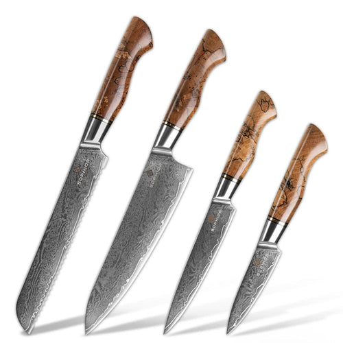 Forged 3-delige messenset Sebra | Braadbaas.nl